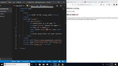 jsPDF Tutorial for Beginners | Make PDF Documents in jsPDF - YouTube