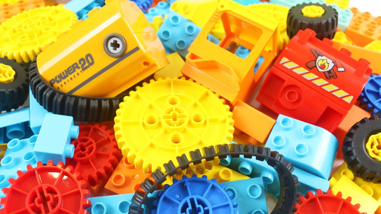 Big Tanker Truck vs Building Blocks DIY Vehicle - YouTube