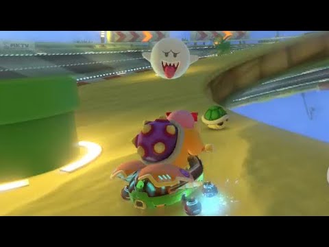 A Well Timed Boo (Mario Kart 8 Deluxe) - YouTube