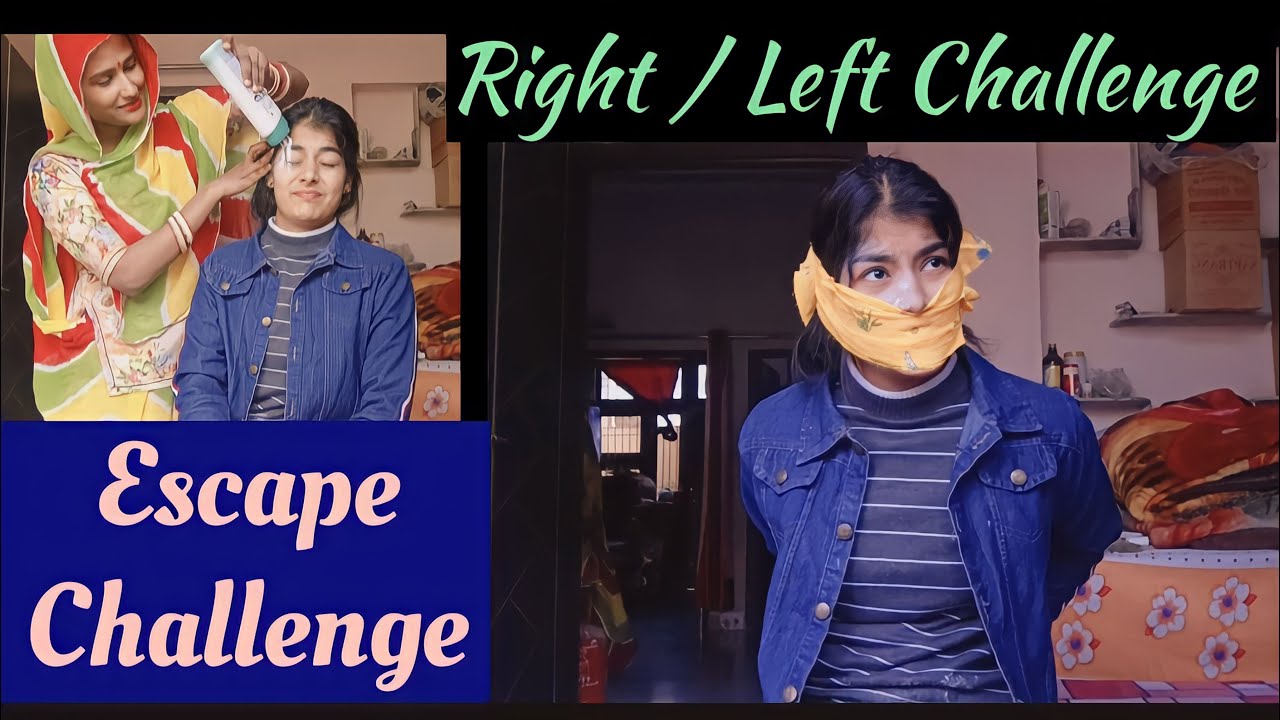 #like Right \ Left Challenge||Escape challenge||Hogtie Challenge||Funny ...