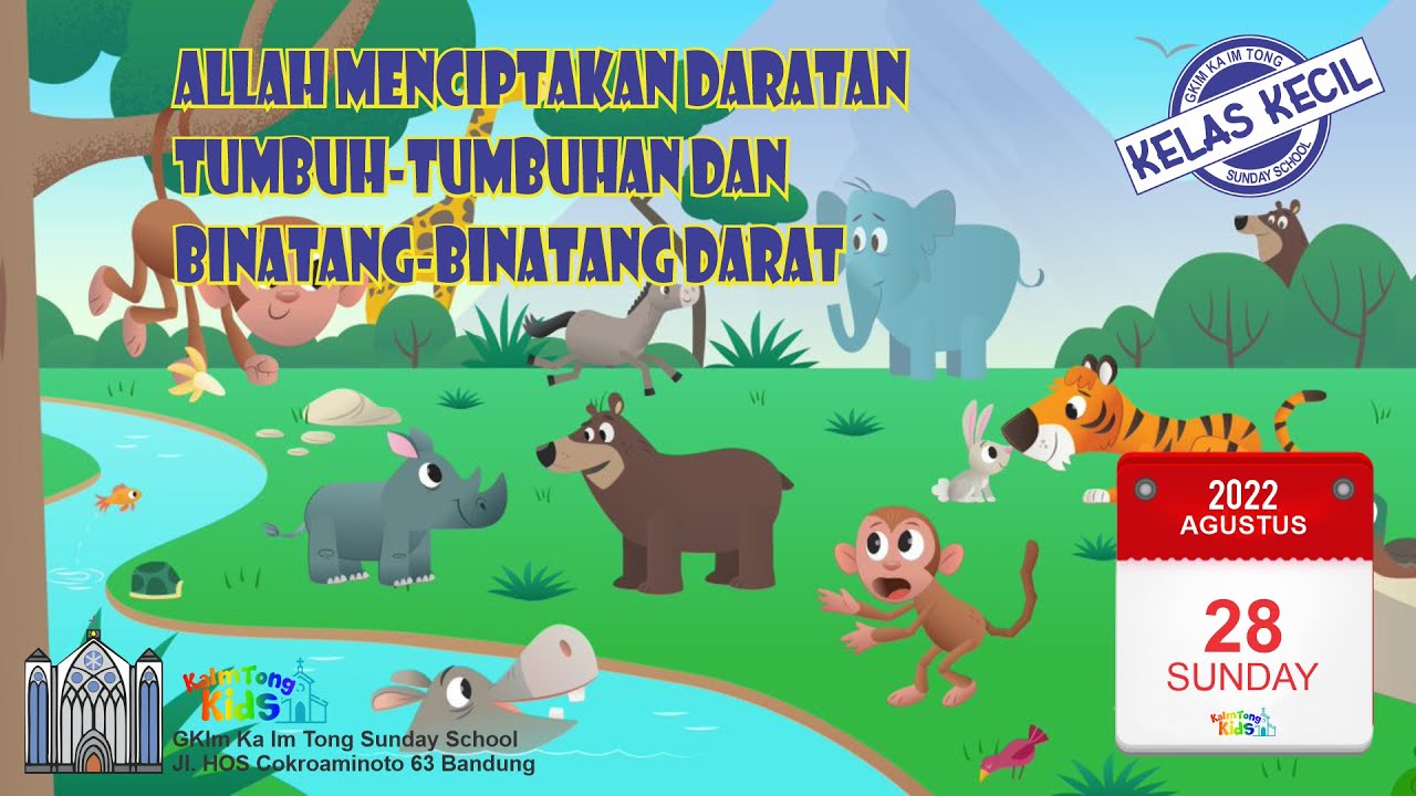 K-Kids 28 Agustus 2022 | KLS KECIL || ALLAH MENCIPTAKAN DARATAN ...