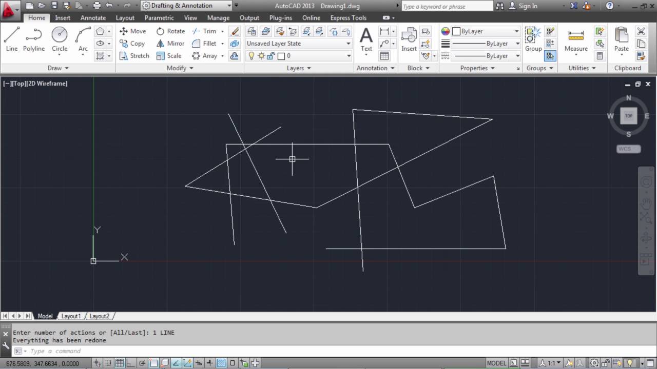 8 Undo Redo HD Autocad 2013 Eğitim - YouTube
