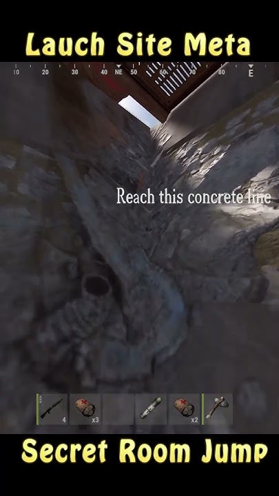Rust Launch Site Meta - Secret Room Jump - Rust shorts - YouTube