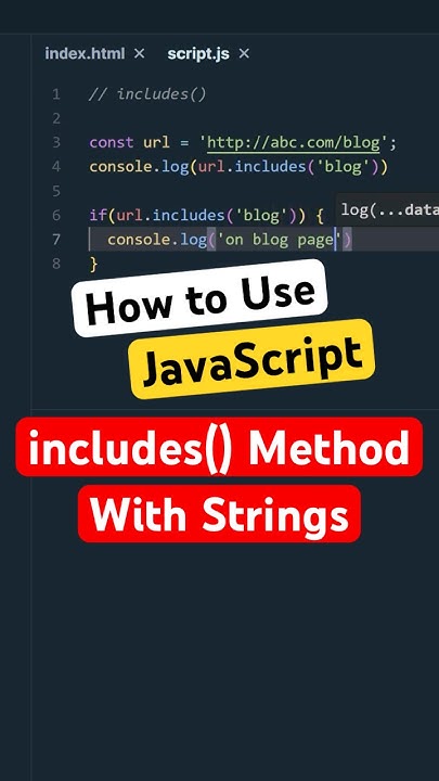 29 Javascript Interview Question How To Use Includes With String Shorts Javascript