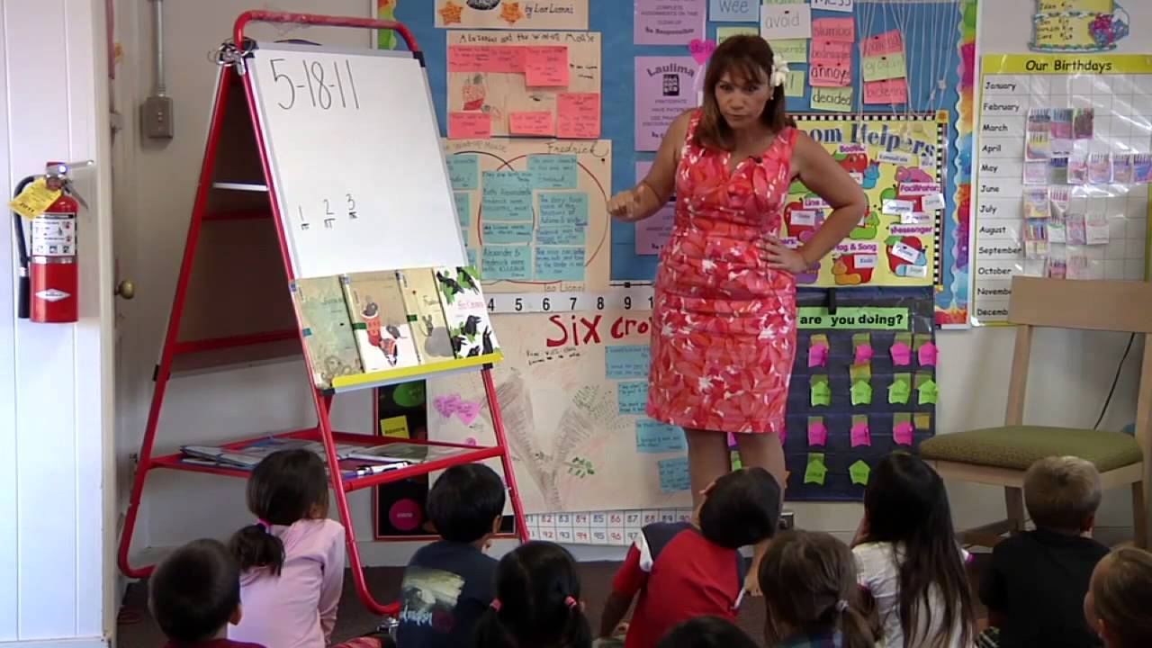 Classroom Clips - Kindergarten English - Tania Will (Part 1) - YouTube