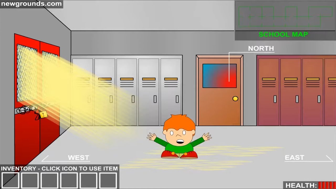 Pico's School Flash Game Full Playthrough All Medals - YouTube