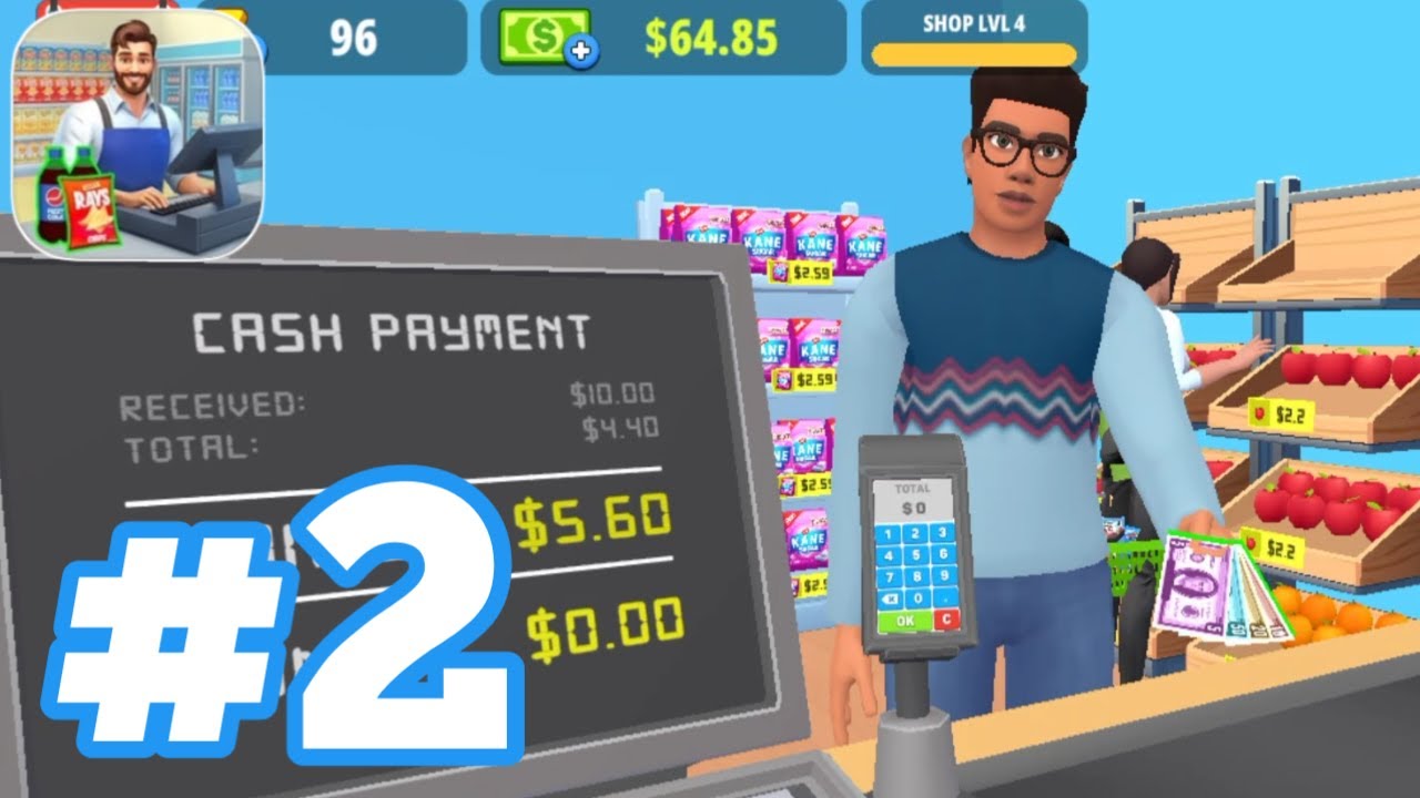 My Supermarket Simulator 3D - Gameplay Walkthrough Part 2 - Day 2 & 3 ...