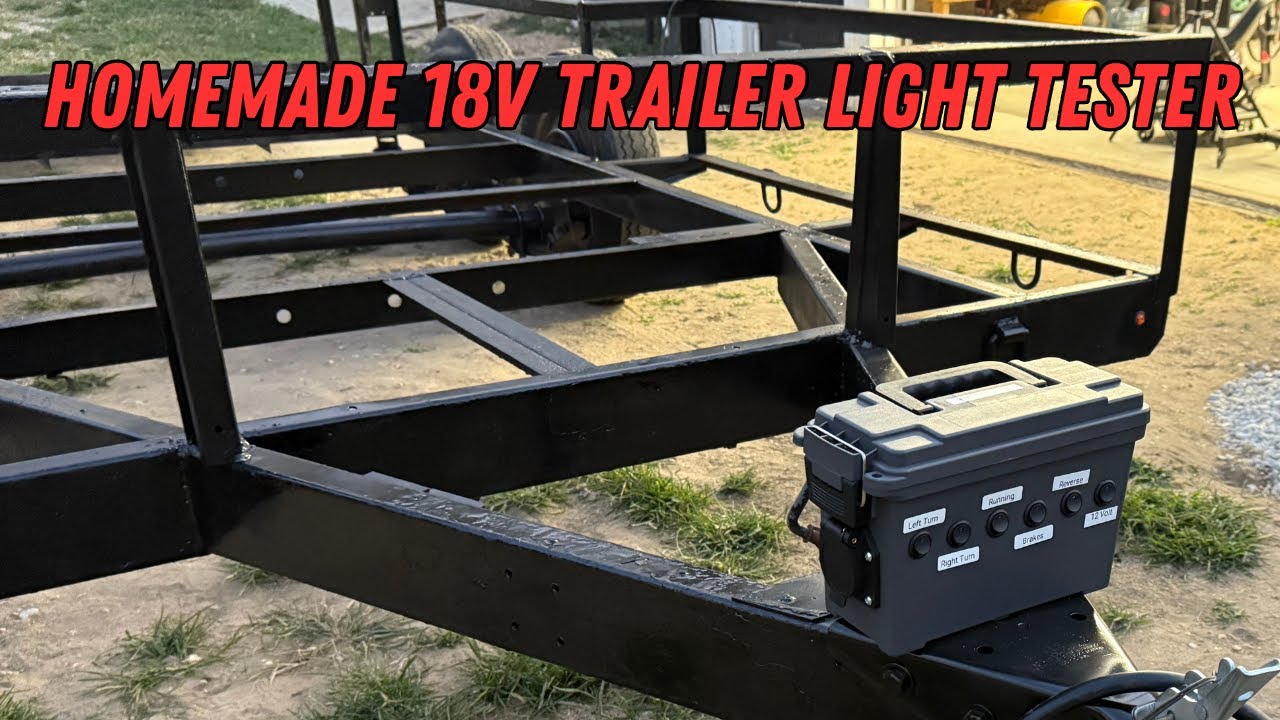 Homemade Trailer Light Tester Kit - YouTube