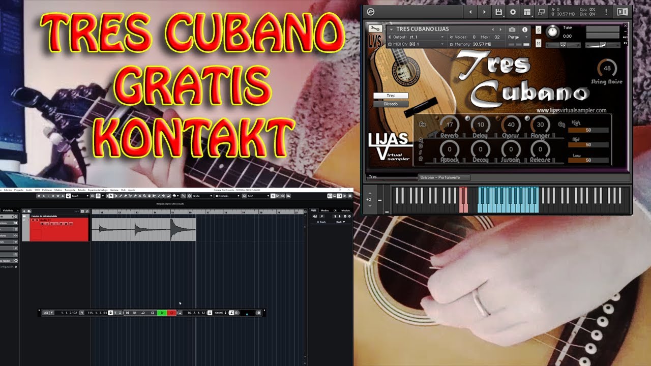 SAMPLEANDO TRES CUBANO!! GRATIS PARA KONTAKT!! - YouTube
