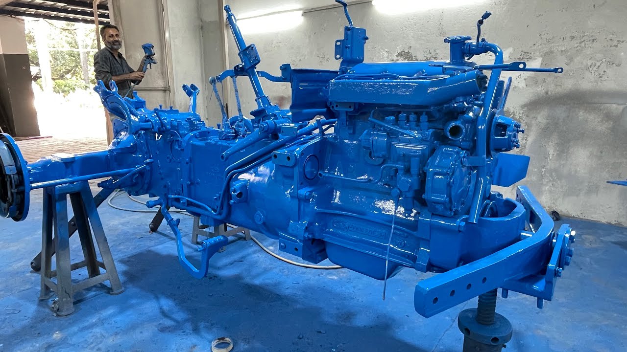 1974 Ford 3000 restoration part 1 - YouTube