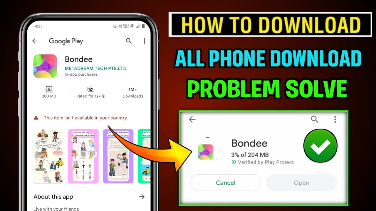 Fix Bondee App Not Showing In Play Store Problem | How To Download Bondee In Android | Bondee ...