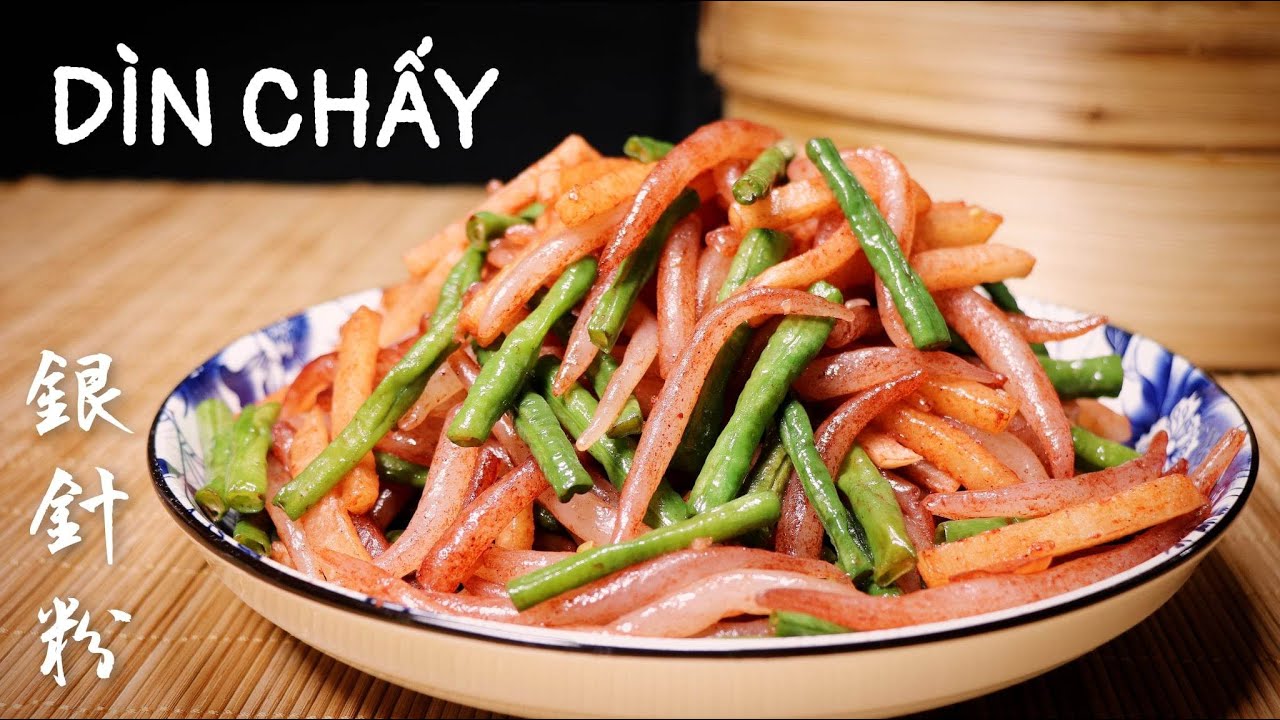 Dìn Chấy Xào Chao Đỏ - Món Ăn Gần Như Bị Thất Truyền [Món Chay Ngon ...