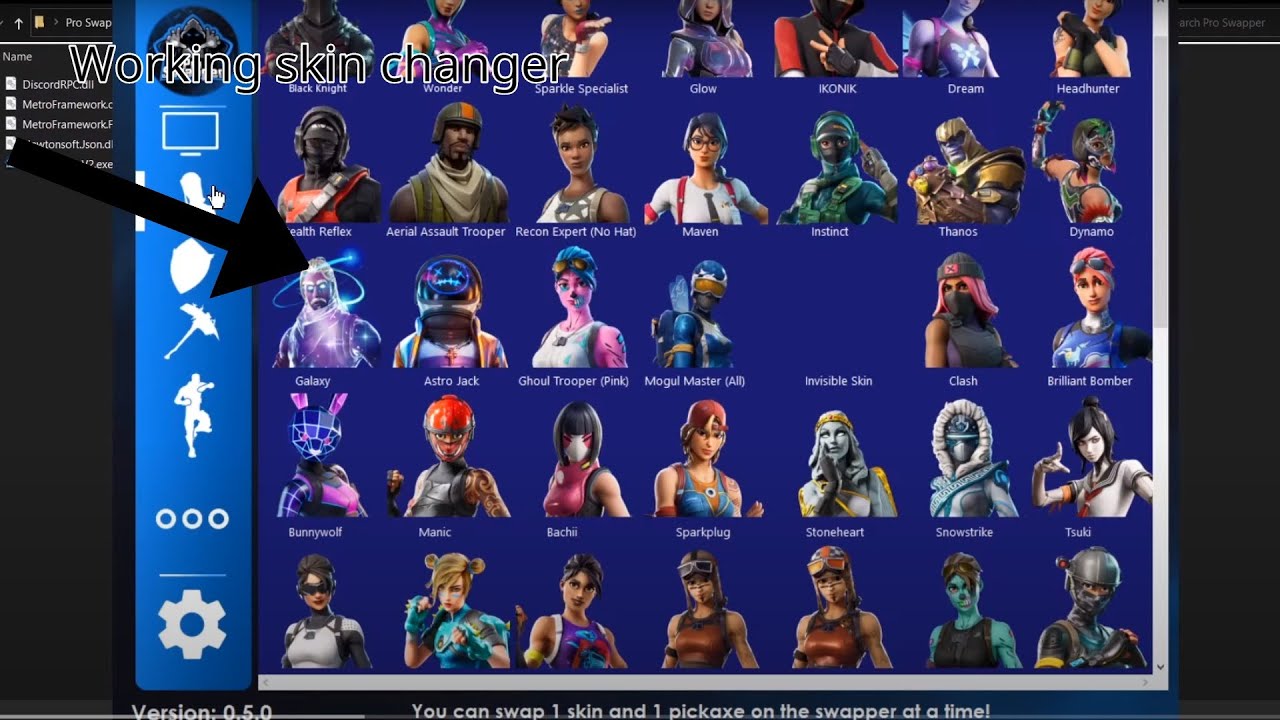 How to get working skin changer! - YouTube