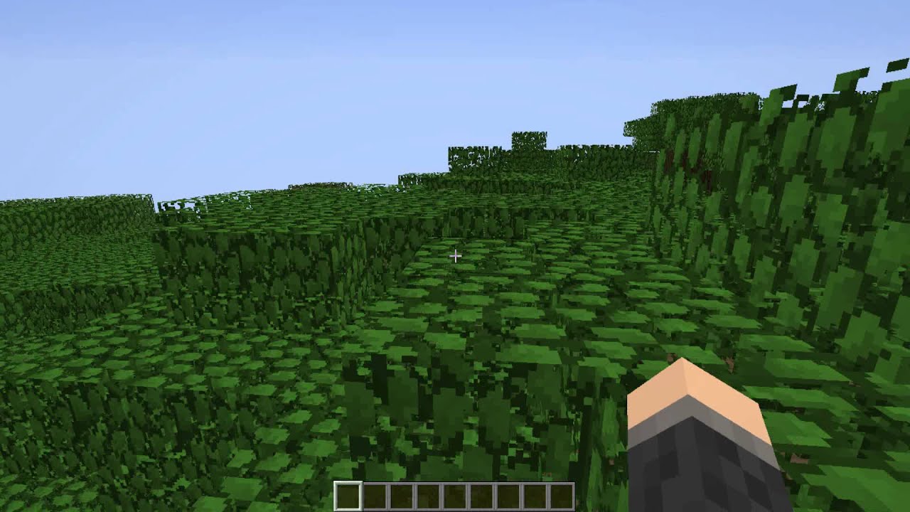 Tuto Avoir un Biome Roofed Forest - Minecraft 1.7 - YouTube