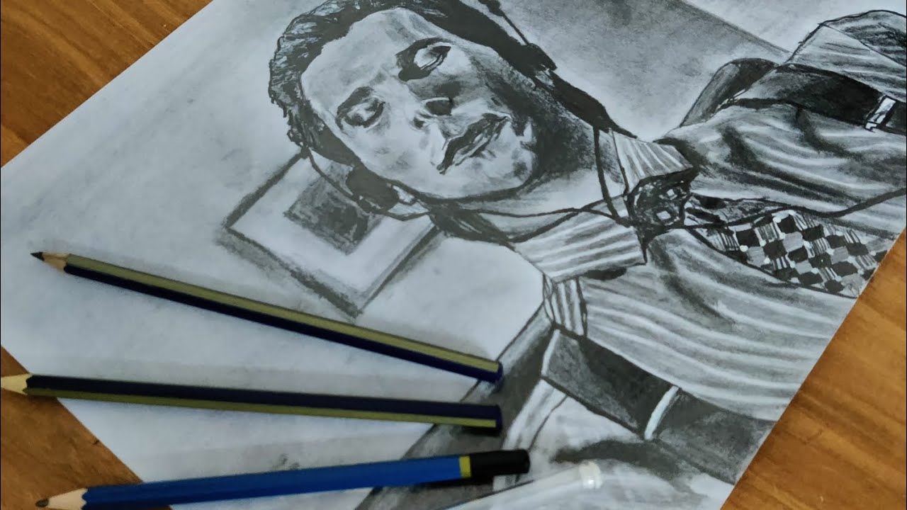 Timelapse sketch - Patrick Bateman from American Psycho #sketch # ...