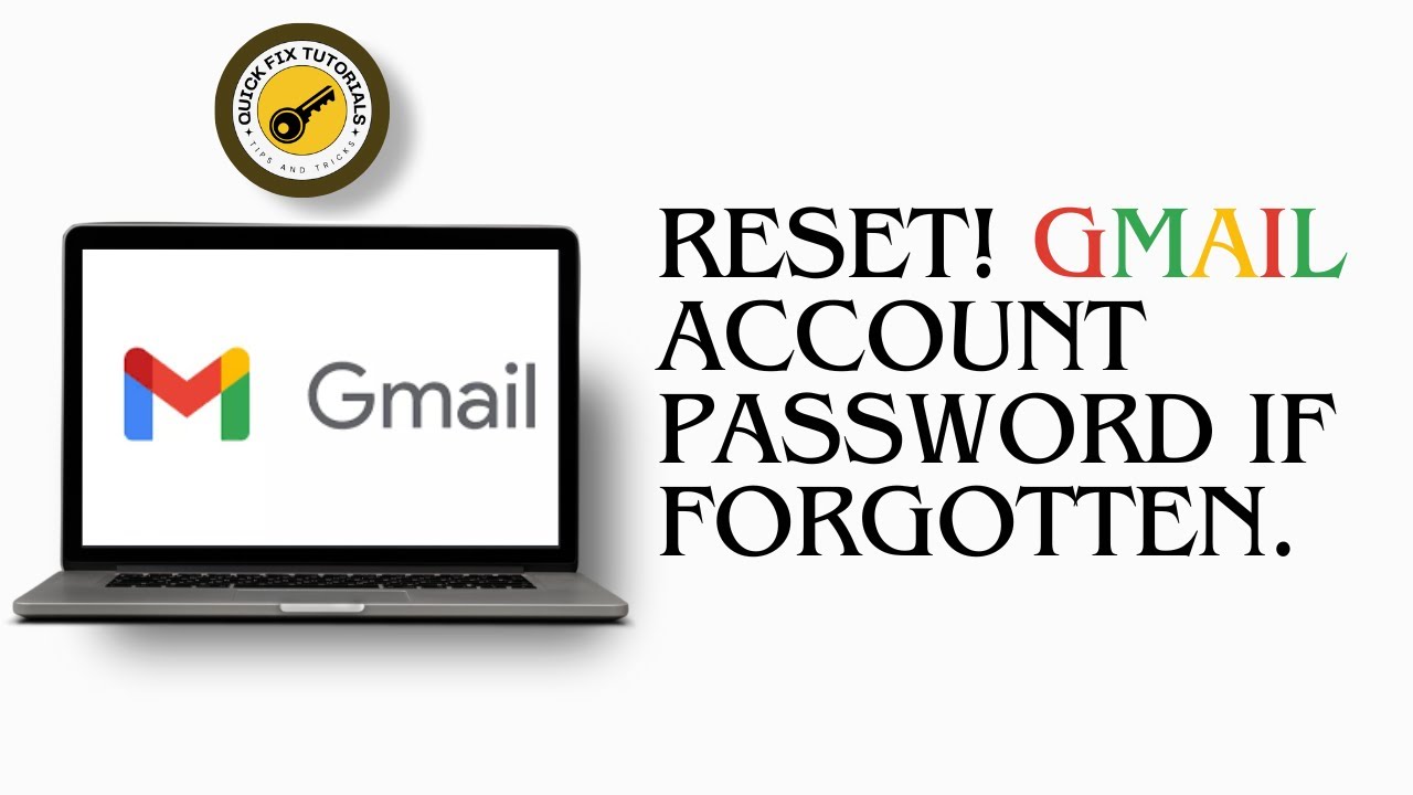 How To Reset Or Recover Gmail Account Password If Forgotten 2024 - YouTube