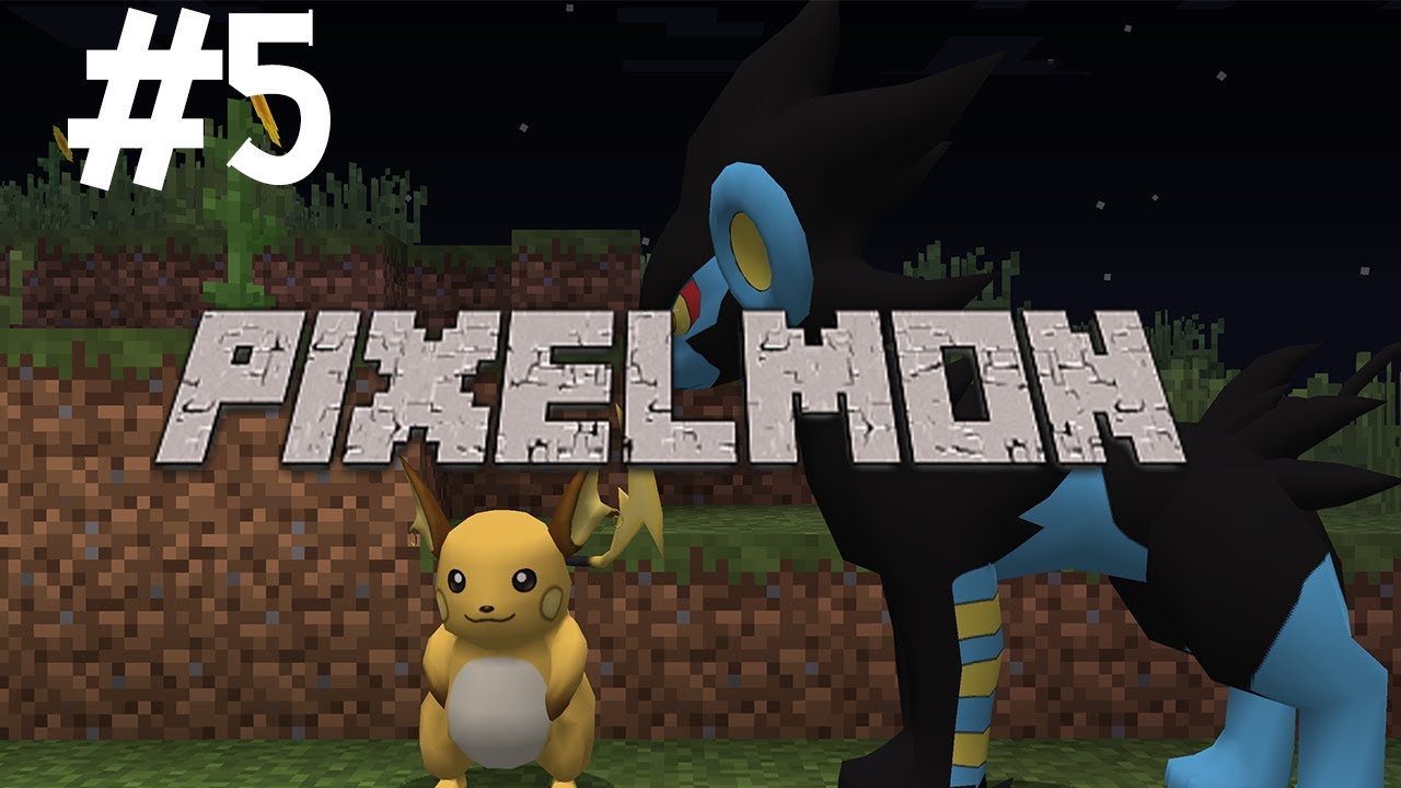 Pixelmon #5-AGORA TENHO UM LUXRAY - YouTube