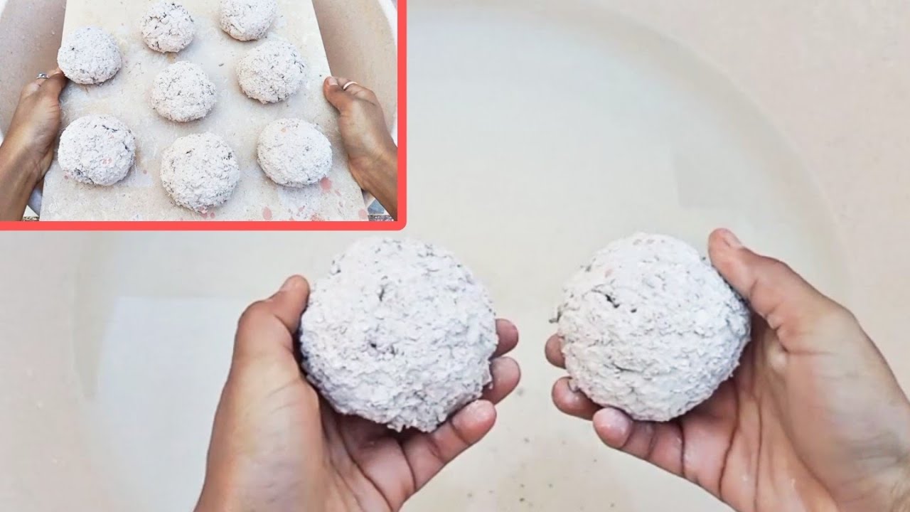 white Bolls 🤍|| crumbling on dipping||Satisfying video ||ns asmr crunch ...