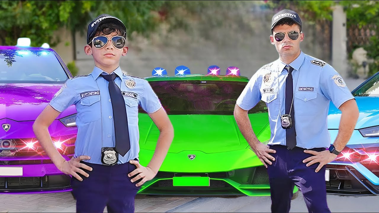 La storia dell'auto della polizia Lamborghini🚔 Jason e Alex sono ...