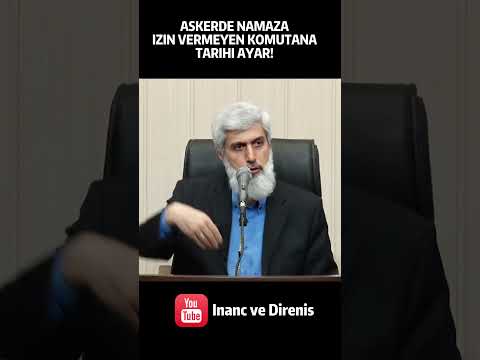 Alparslan Kuytul | Askerde namaza izin vermeyen komutan! #shorts