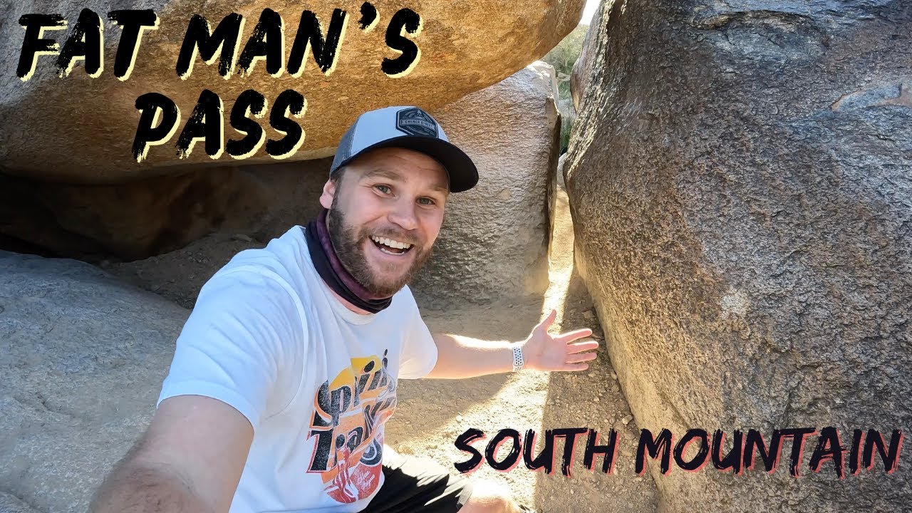 Fat Man's Pass - Can I Fit? Hidden Valley Loop South Mountain Hike ...