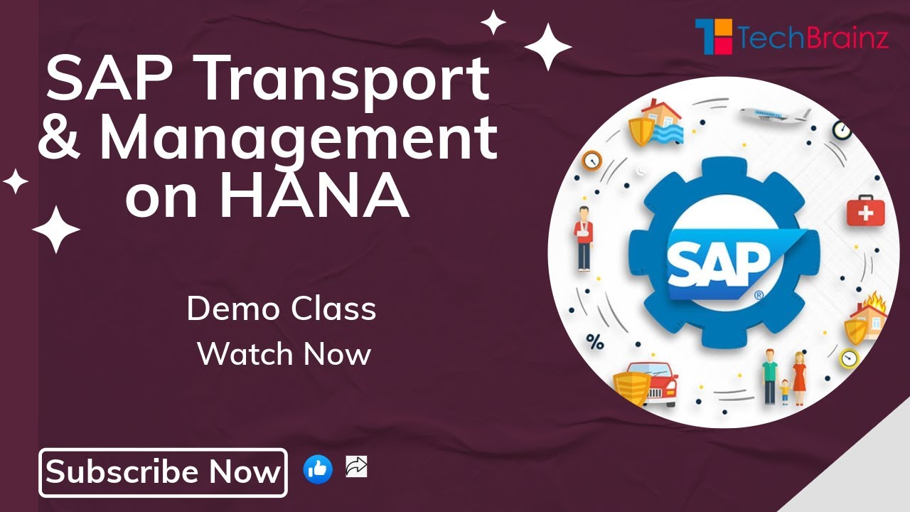SAP TM on HANA Demo on 28th June 2020 - YouTube