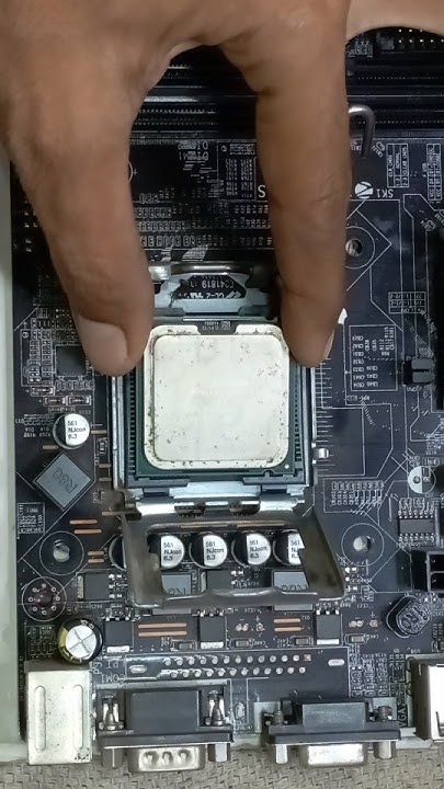 Zebronics motherboard processor install ! Dual core processor install #short #shorts #shortvideo ...