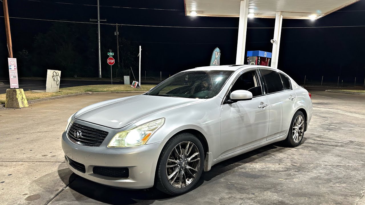 NIGHT POV: Driving My G35 Through The Hood - YouTube