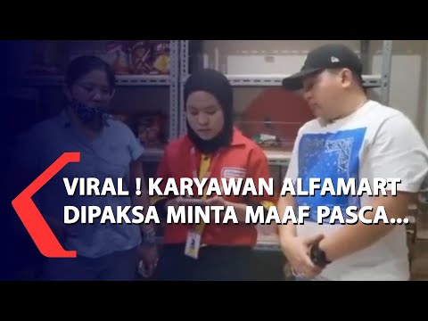 Viral ! Karyawan Alfamart Dipaksa Minta Maaf Pasca...