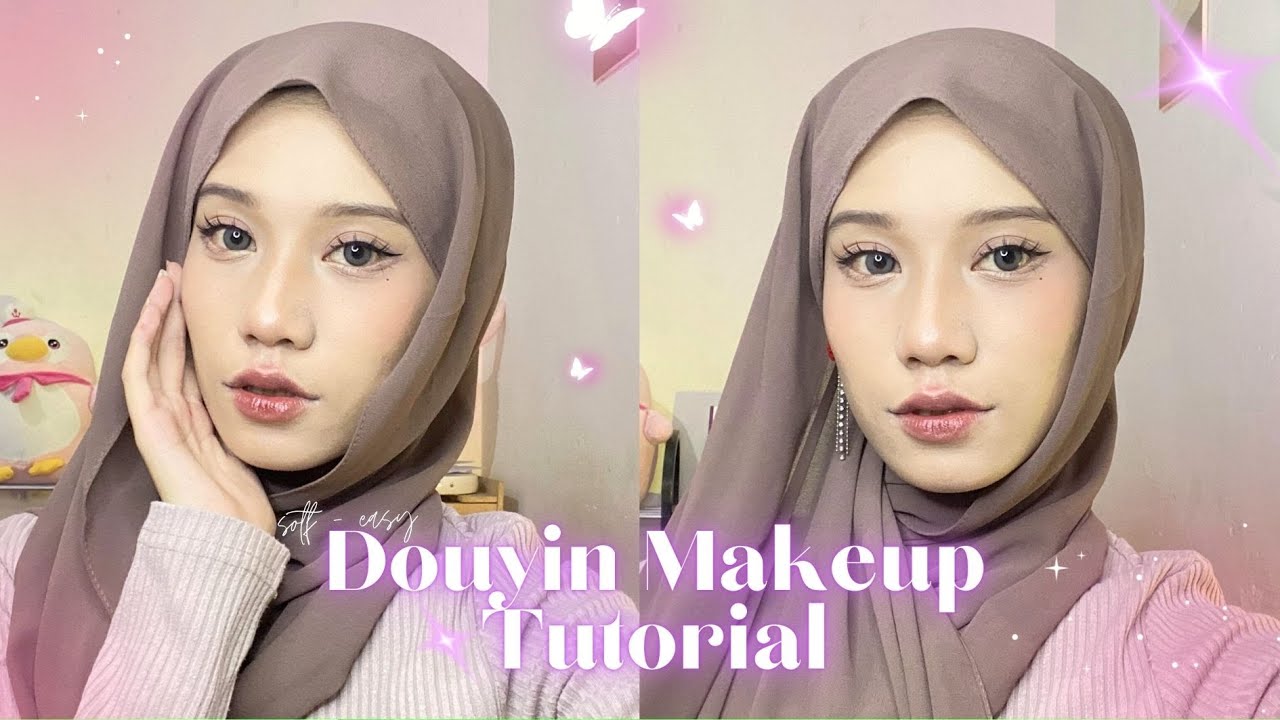 Soft Douyin Makeup Tutorial - YouTube