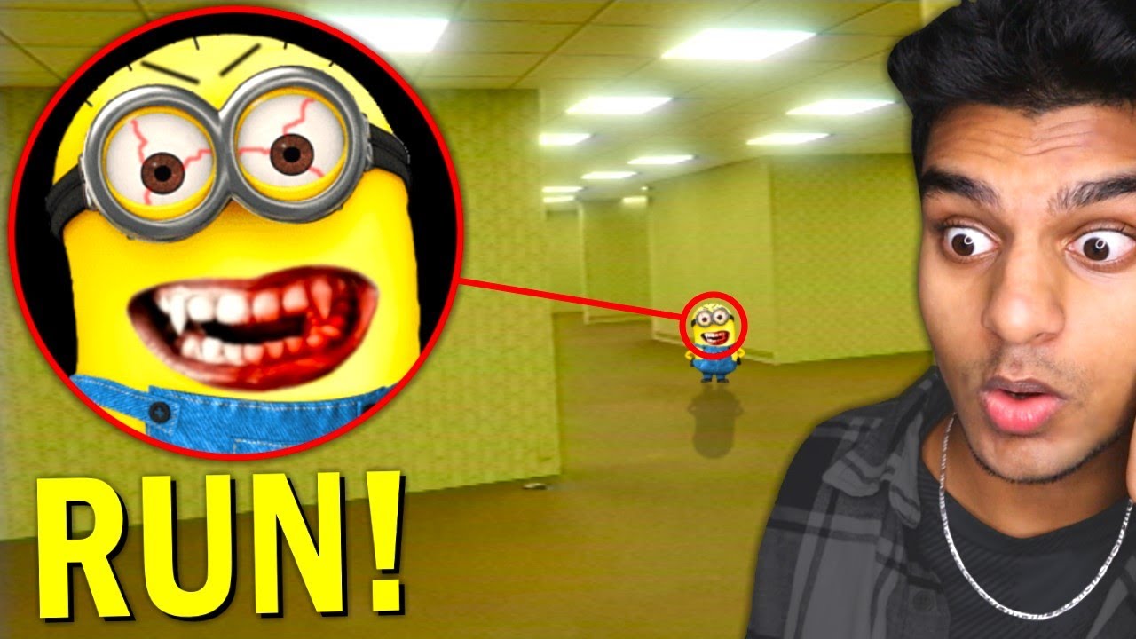 CURSED MINION Spotted IN THE BACKROOMS!! *MINIONS THE RISE OF GRU ...