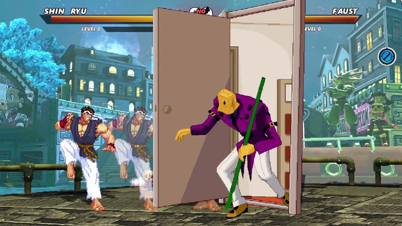 💥FAUST vs SHIN RYU🔥 - ⚡Street Fighter VS Guilty Gear⚡ - YouTube