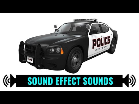 Loud POLICE SIREN - Sound Effect Sounds💥 - YouTube