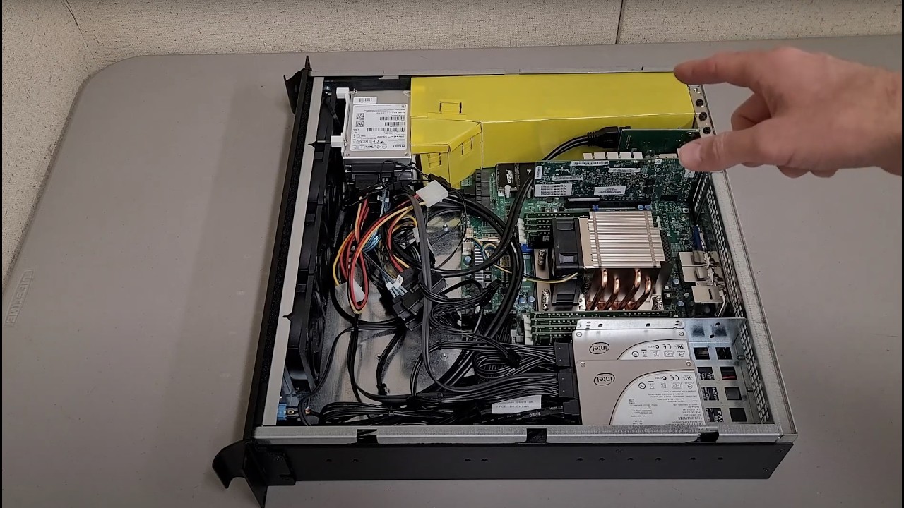 How I designed a DIY air shroud to cool hot server components better # ...