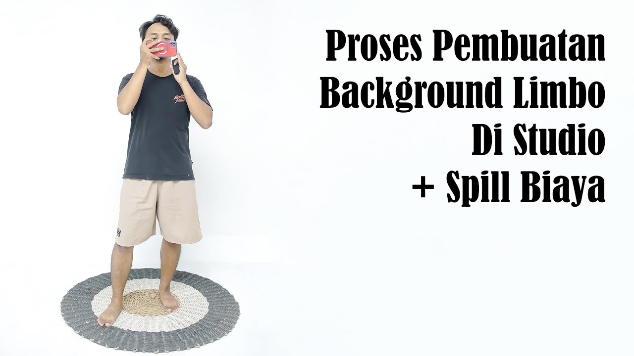 Proses Pembuatan Background Limbo Di Studio + Spill Biaya - YouTube