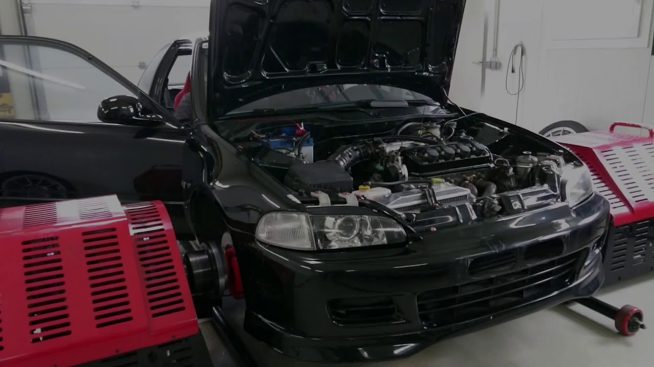 d13b2 1.3cc sohc 521 HP!!!!!! - YouTube