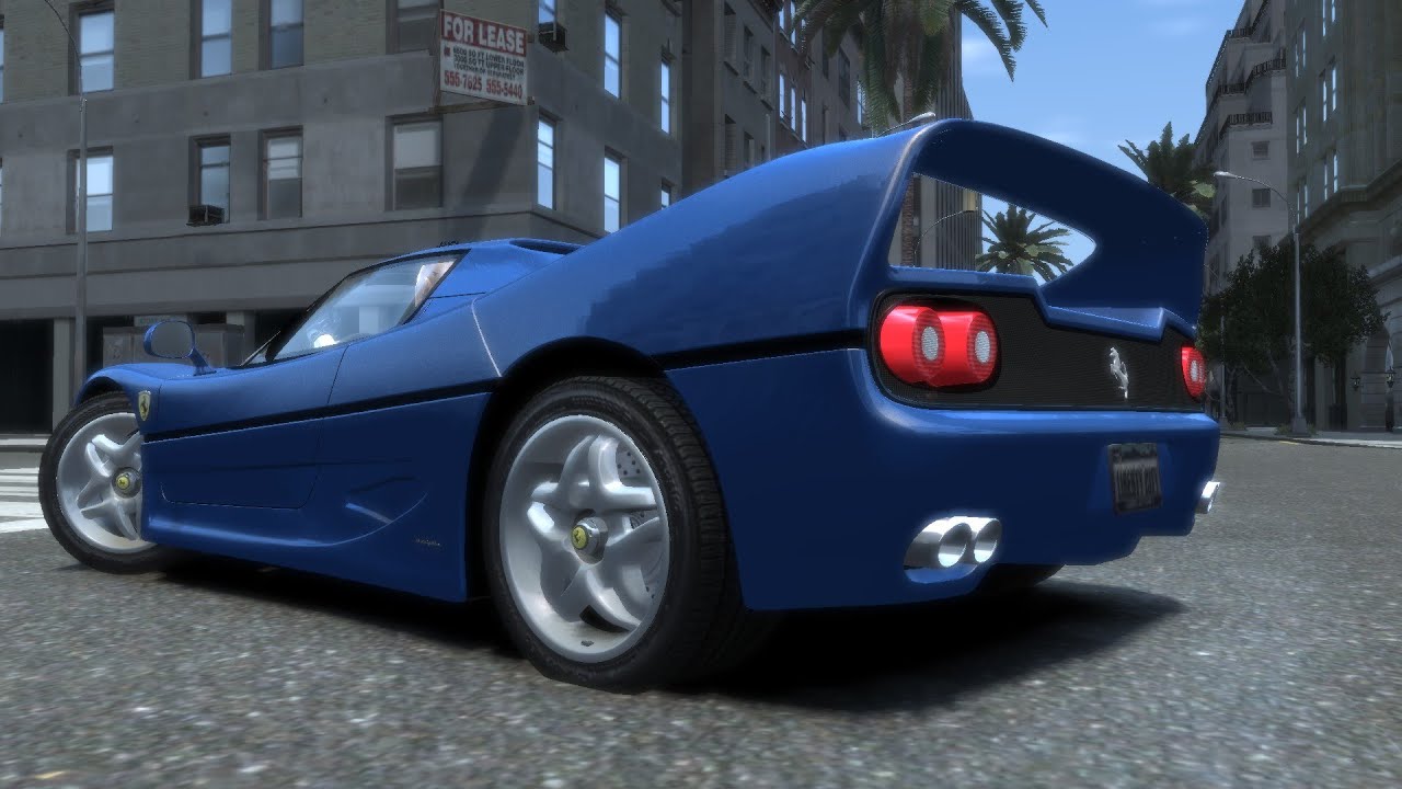 GTA IV 1995 FERRARI F50 CRASH TESTING - YouTube