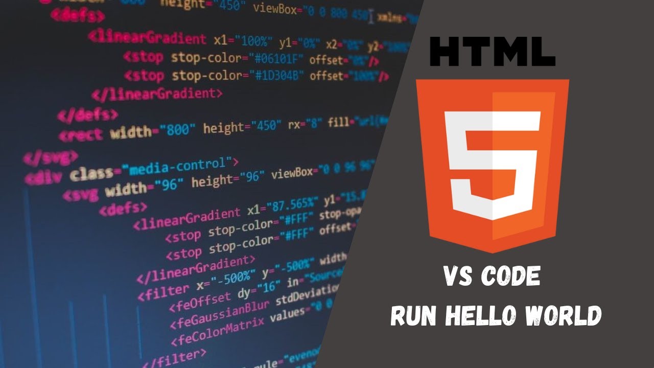 Html 5 Run Html In VS Code First Program In Html How To Run The Html 5 Run Html In VS Code First Program In Html How To Run The