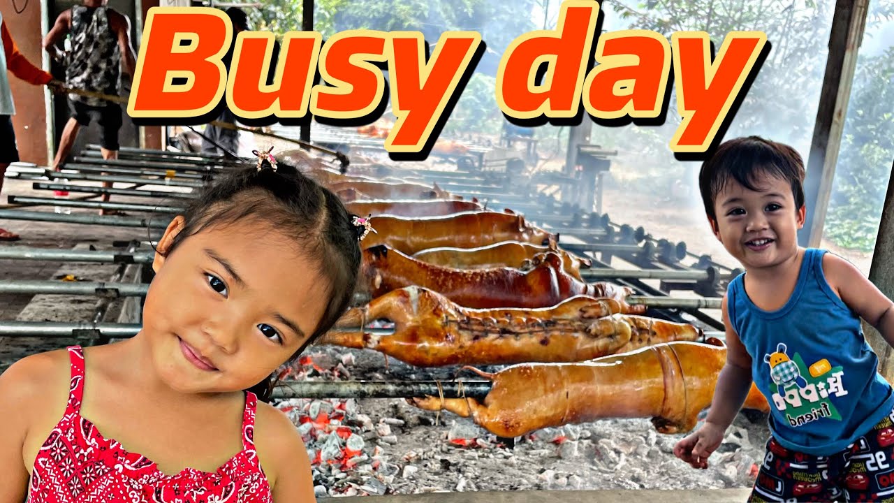 Our busy days…pero sulit ang pagod.. - YouTube