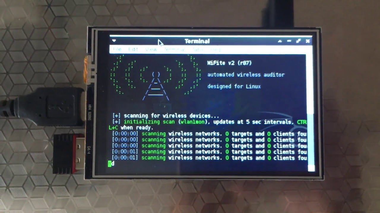 Raspberry pi build a Hack Machine and wifite wifi hack - YouTube