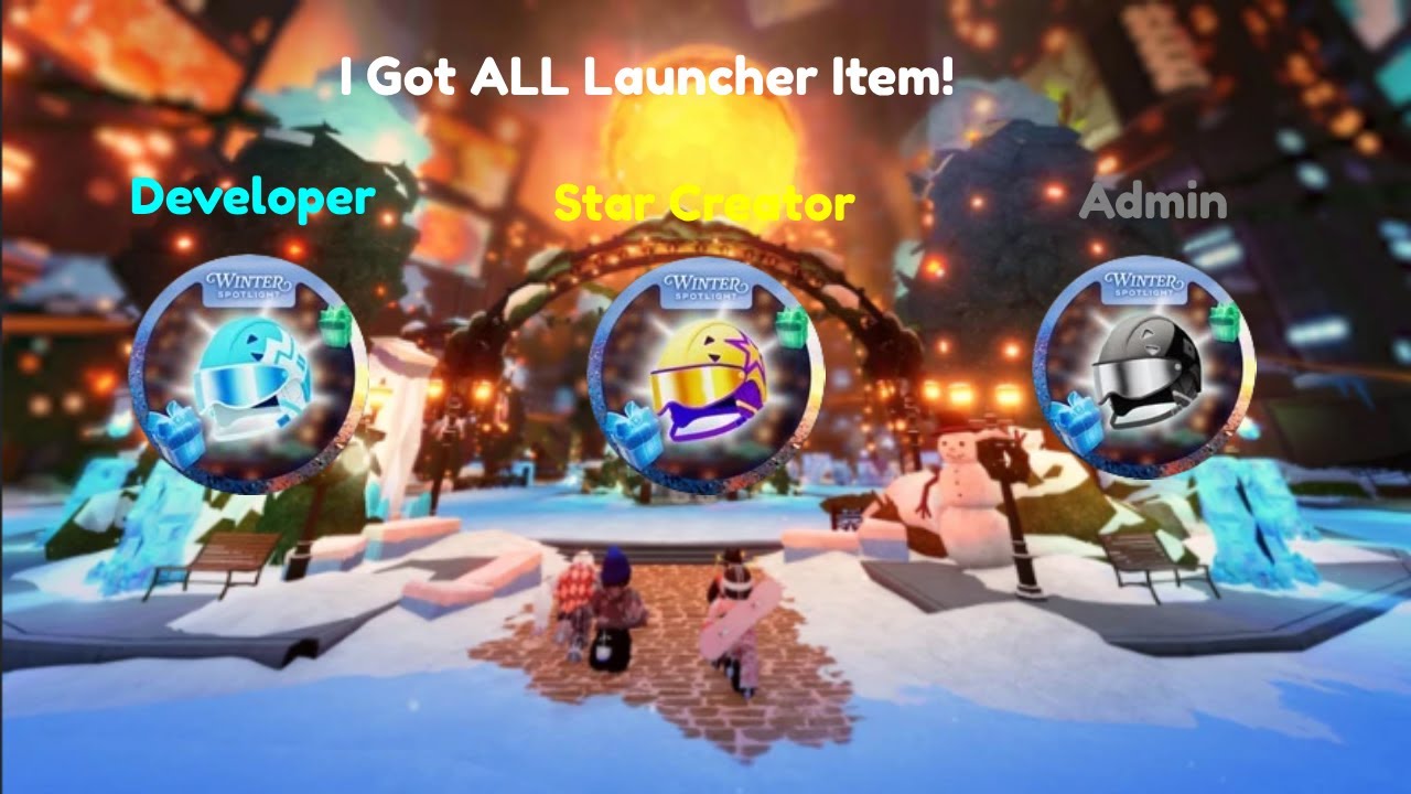 I Got ALL Launcher Items in Winter Spotlight! - YouTube