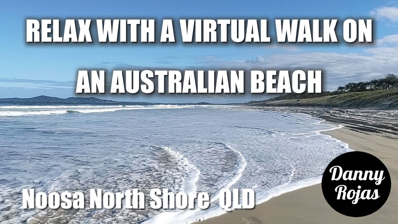 Calm Your Mind With A Relaxing Virtual Beach Walk, Positive Vibes ...