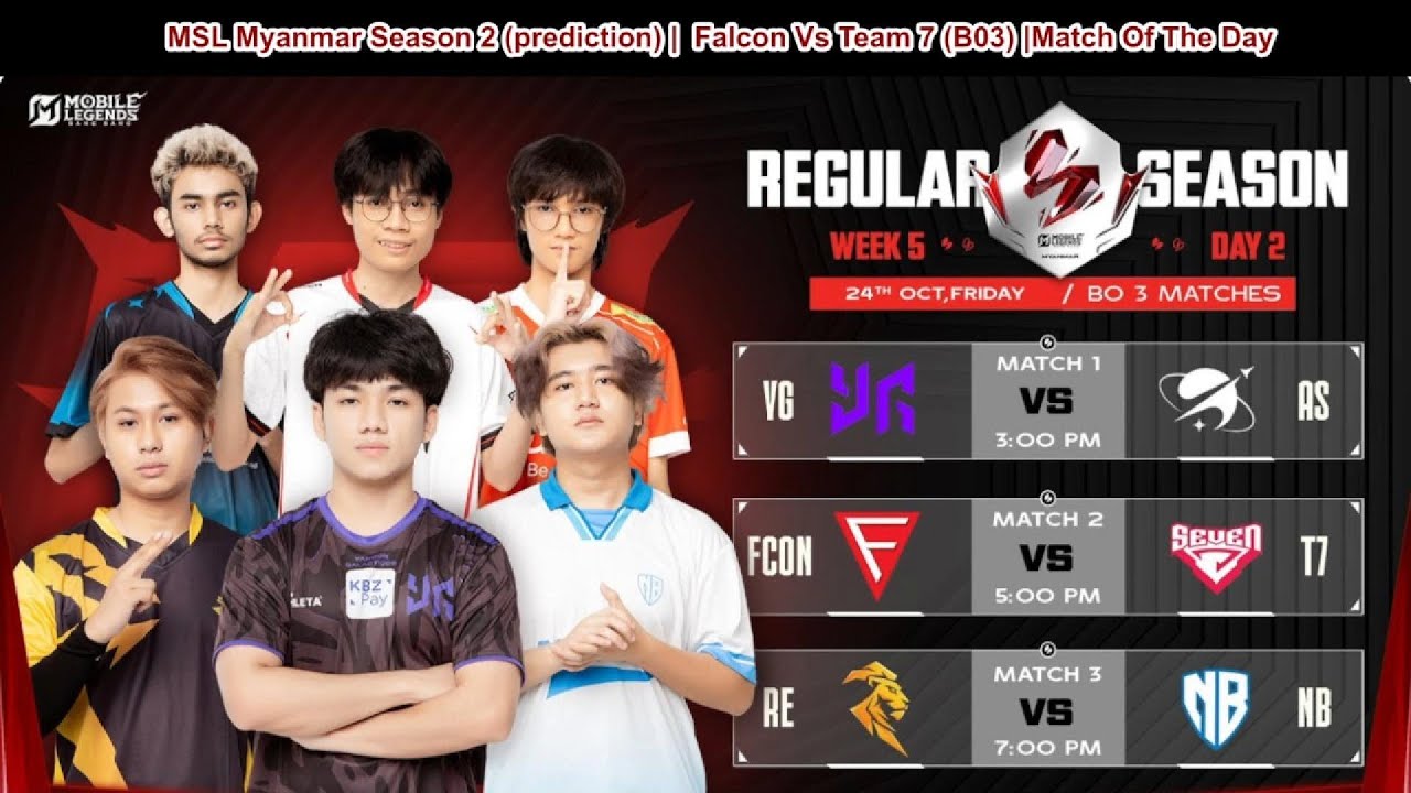 MLBB Super League Myanmar Season 2 (Week 5 / Day 2) - YouTube