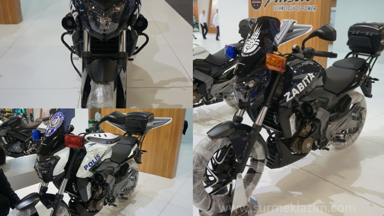 Bajaj Dominar 400 Police Bike Unveiled See Pics - YouTube