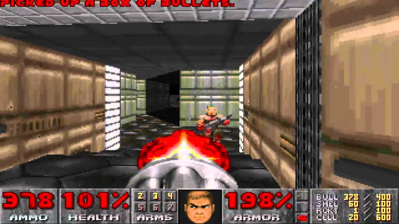 The Ultimate Doom - E1M2 - Nuclear Plant - UV - YouTube