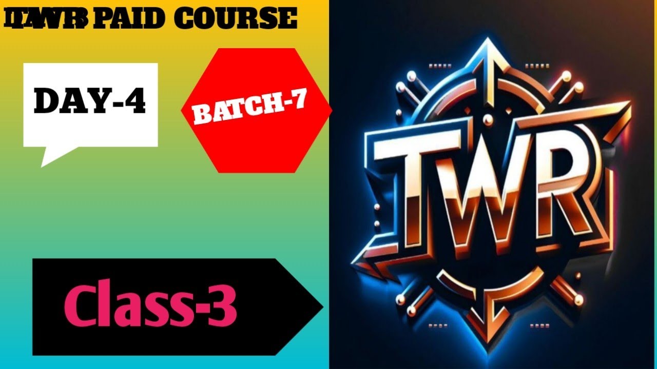 Paid Course 2024/ TWR family / Trading With Riad /Trader By Abidur ...