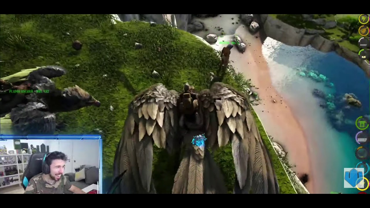 Willyrex y Vegetta777 trollean a Ibai en Arkadia Ark - YouTube