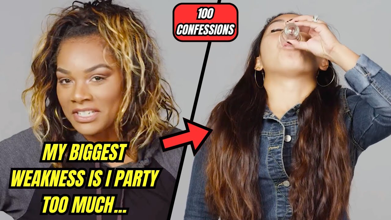 100 Strangers Confess Their Biggest Weakness - YouTube