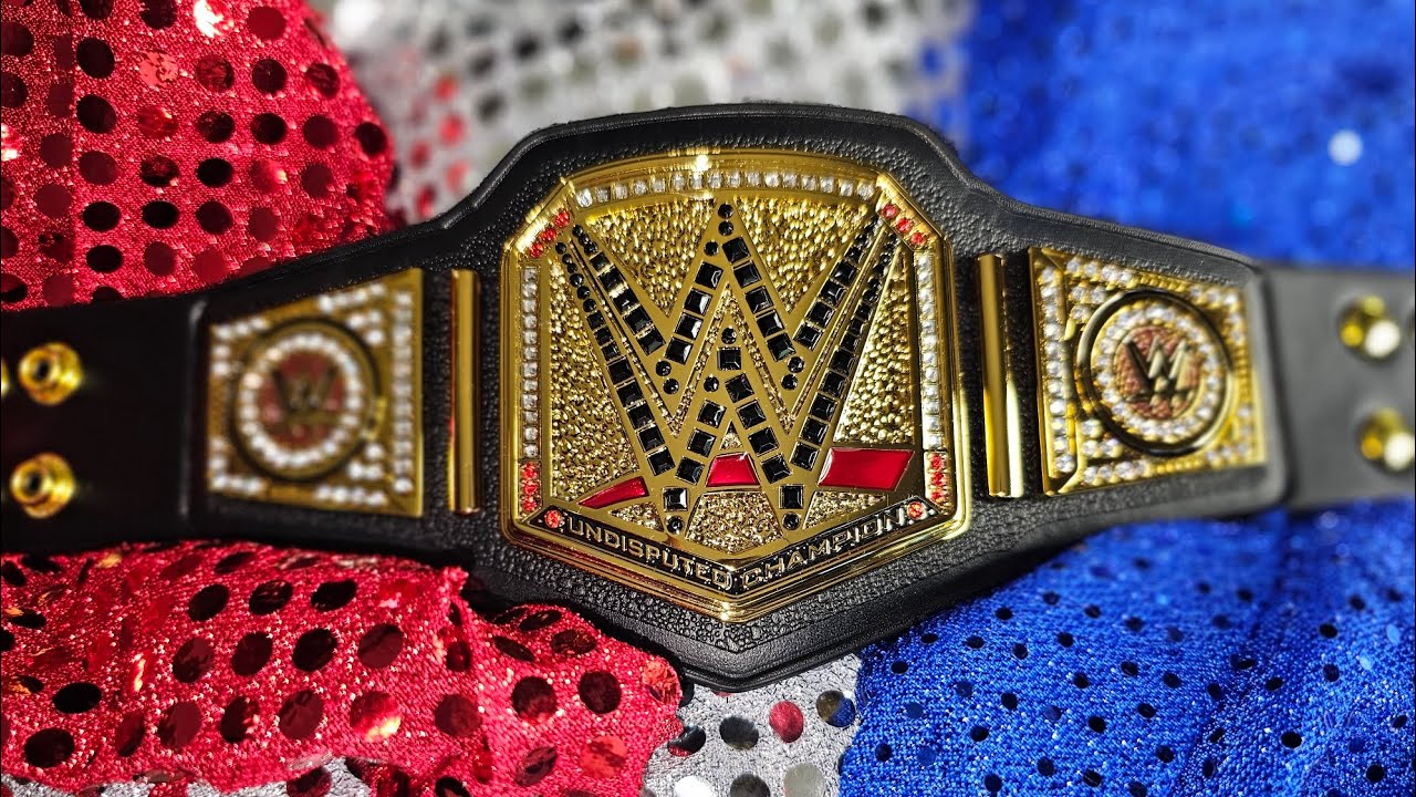 WWE MINI BELT MARATHON #13 of 35 UNDISPUTED CHAMPIONSHIP - YouTube