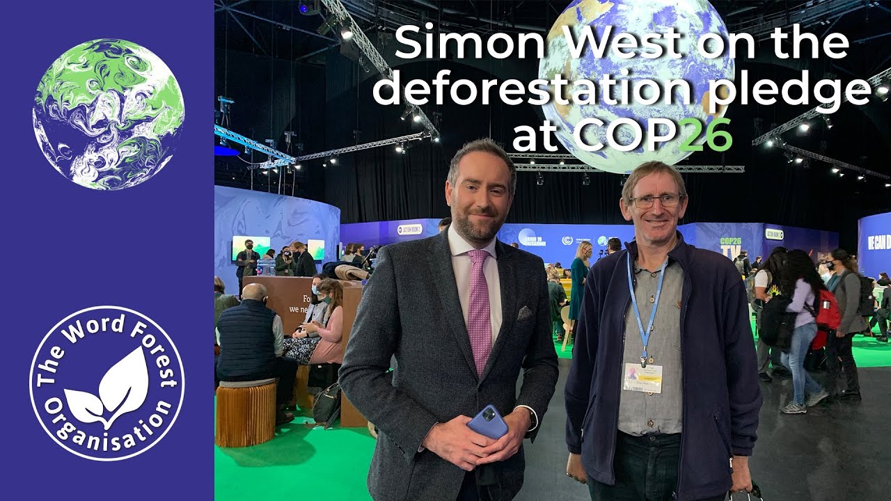 Simon West on the Deforestation Pledge at COP26 - YouTube